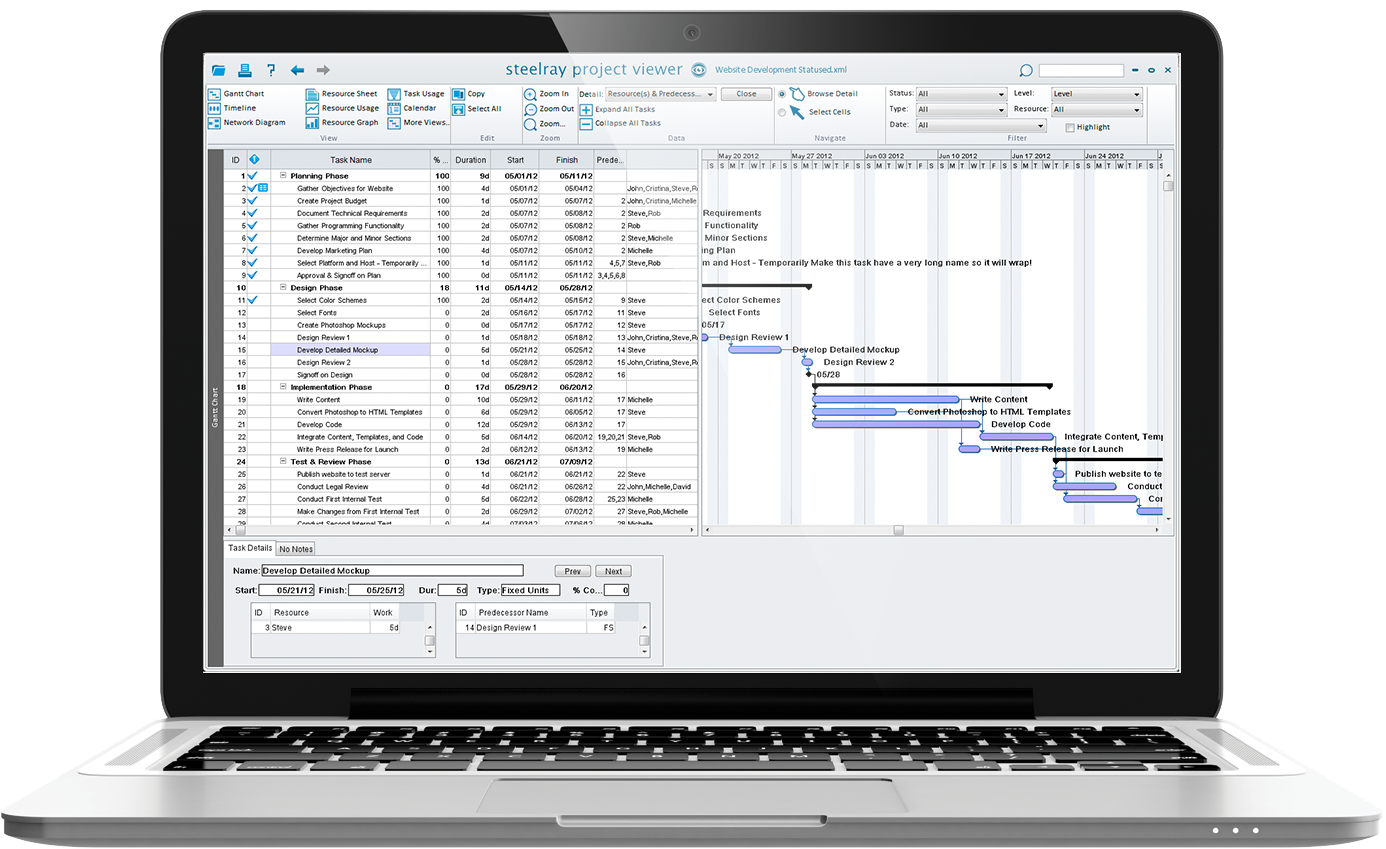 Microsoft Project Viewer Enterprise Standard MPP Viewer With Free Trial